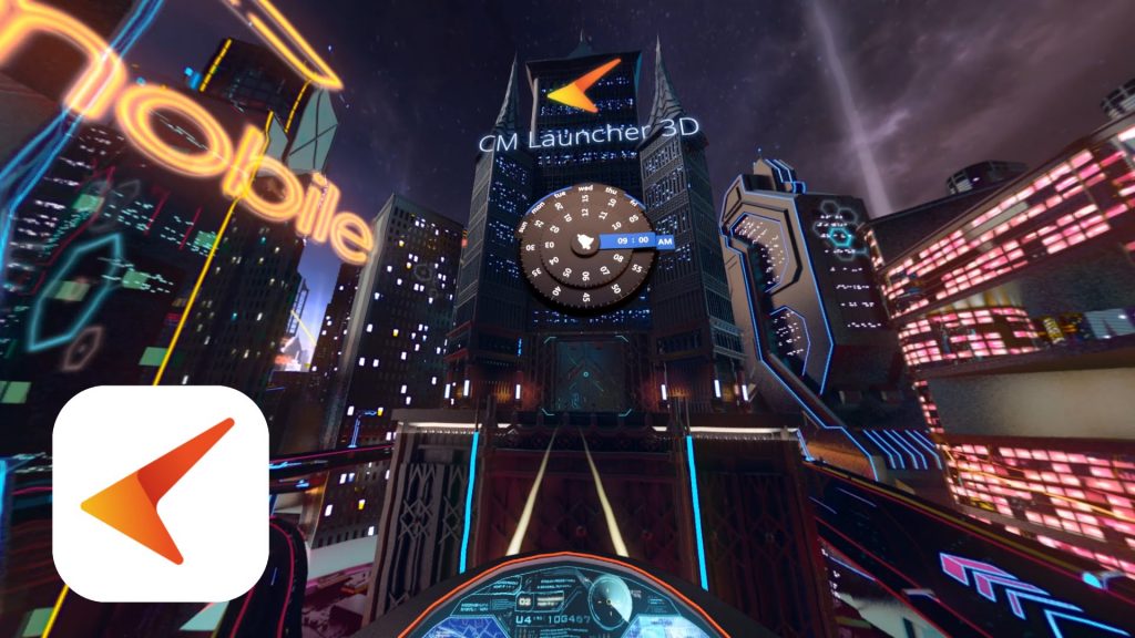 [360 VR] Experience the Coolest and Smoothest Launcher—CM Launcher 3D