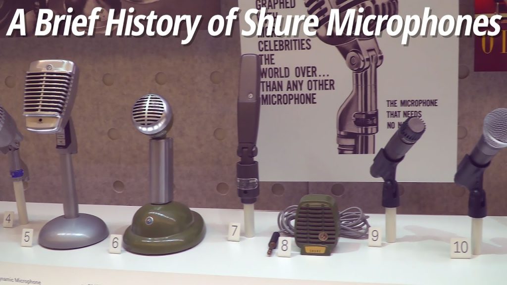 A Brief History of Shure Microphones