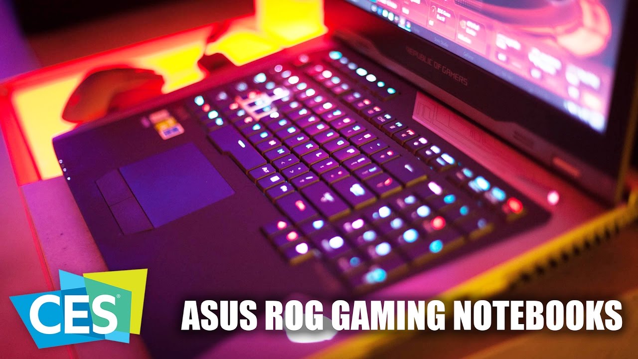 CES 2017: ASUS ROG Gaming Notebooks