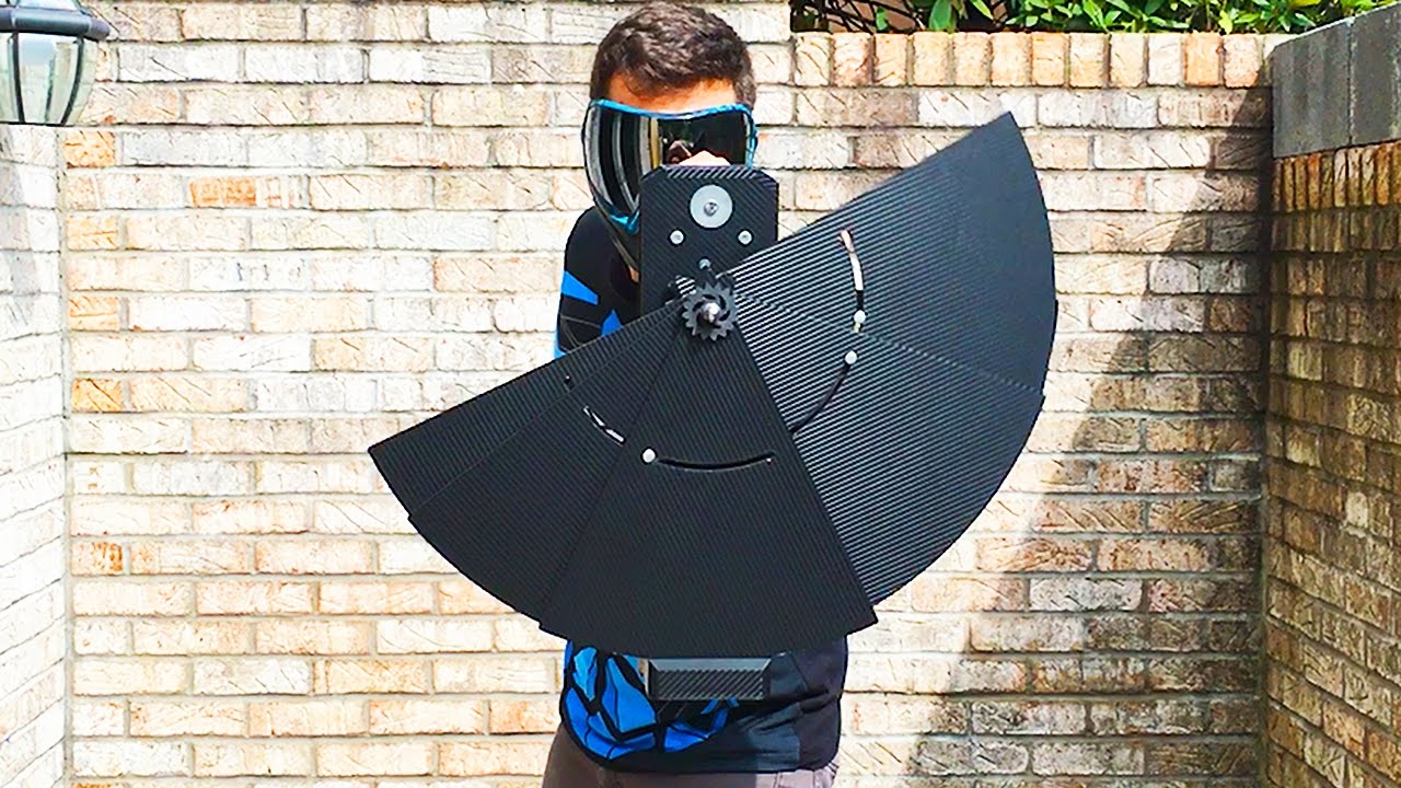 Ironman Deployable Riot Shield v2 Percy Jackson - GreekGadgetGuru