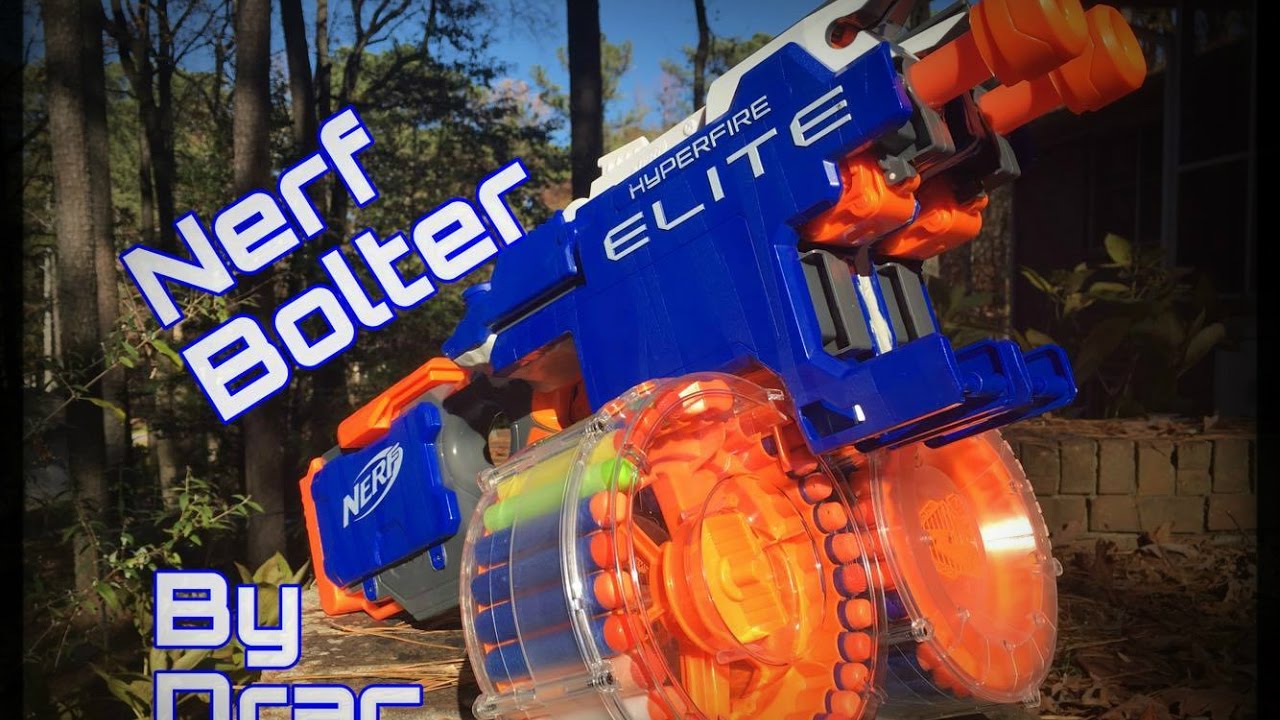 Nerf Mod: The STORM BOLTER (Double Hyperfire ROF Monster)