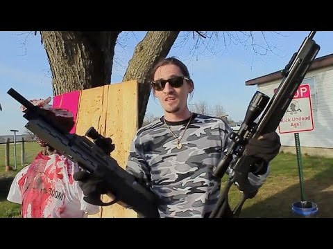 Airsoft and Airgun Extravaganza! Zombie Go Boom