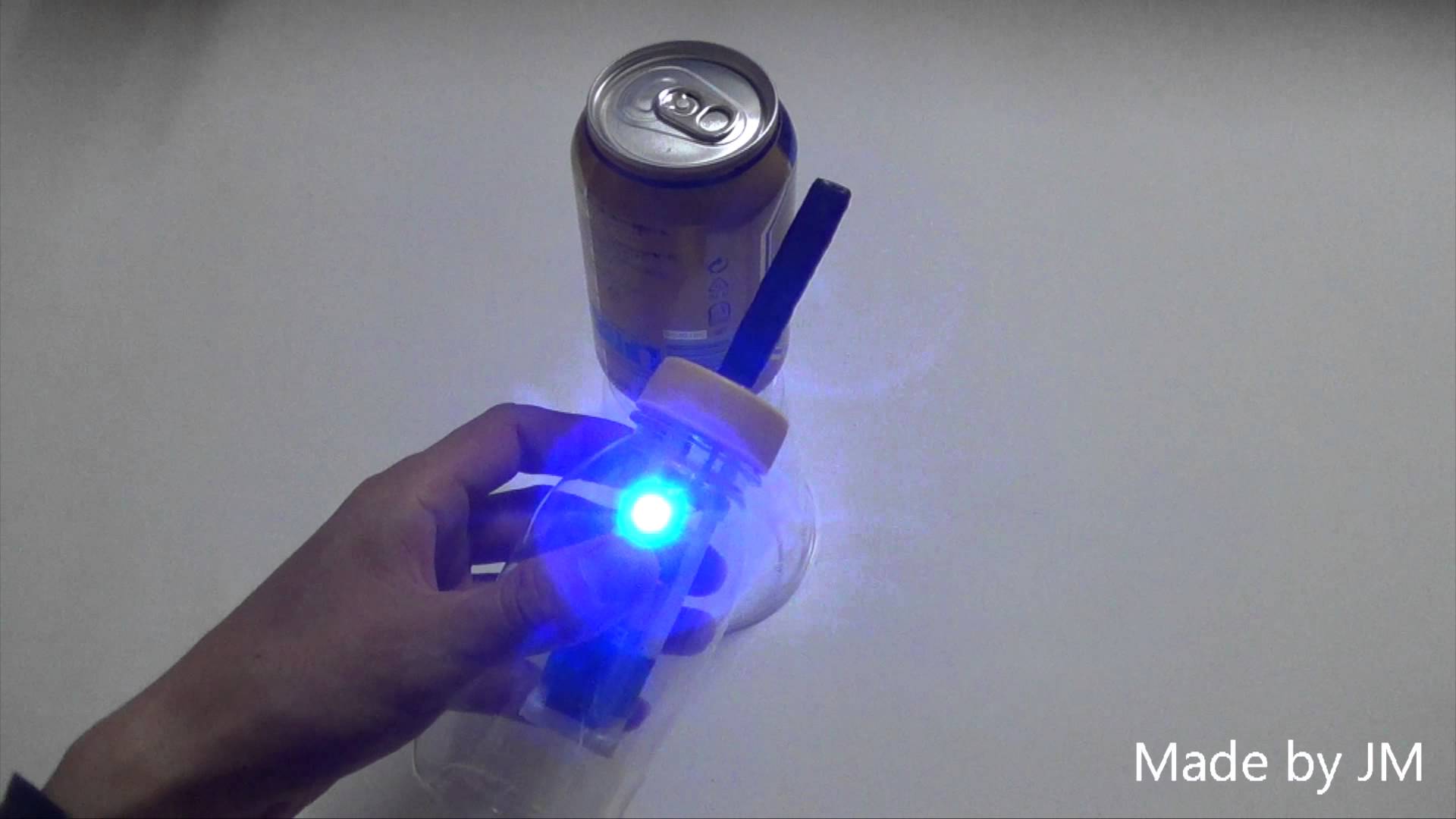 Electrostatic induction experiment (Electrostatic Polarity Detector ...