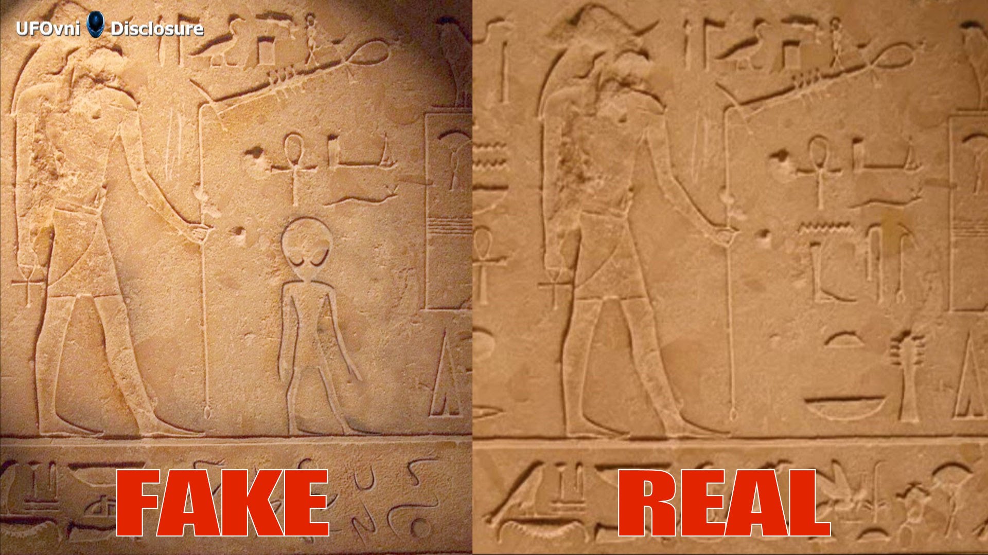 Egyptian Hieroglyphs Aliens