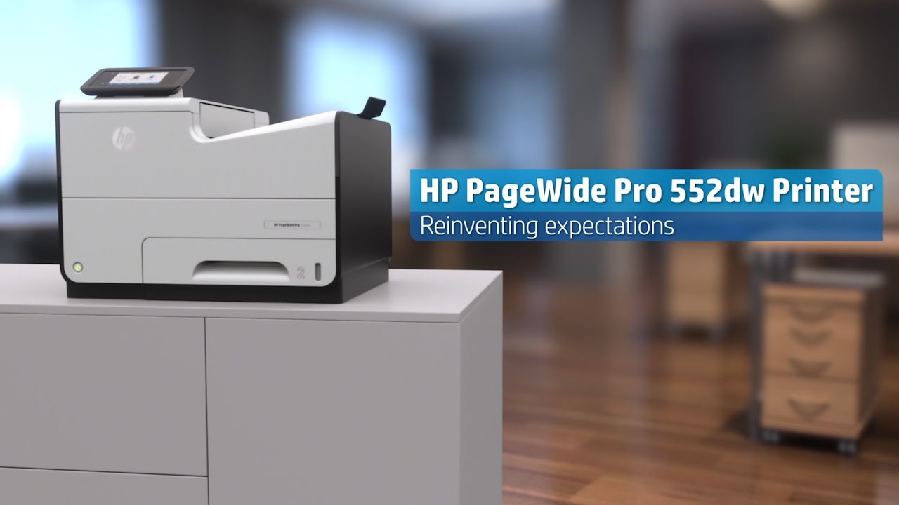 HP PageWide Pro MFP 552dw product video