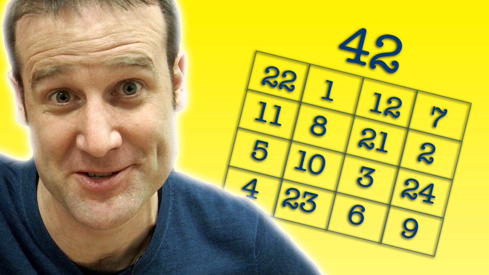 Magic Square Party Trick - Numberphile