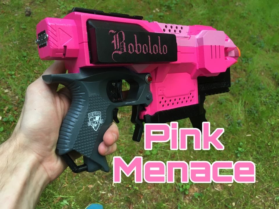 NERF MOD: The Pink Menace (A Tier 0 Stryfe by Bobo)