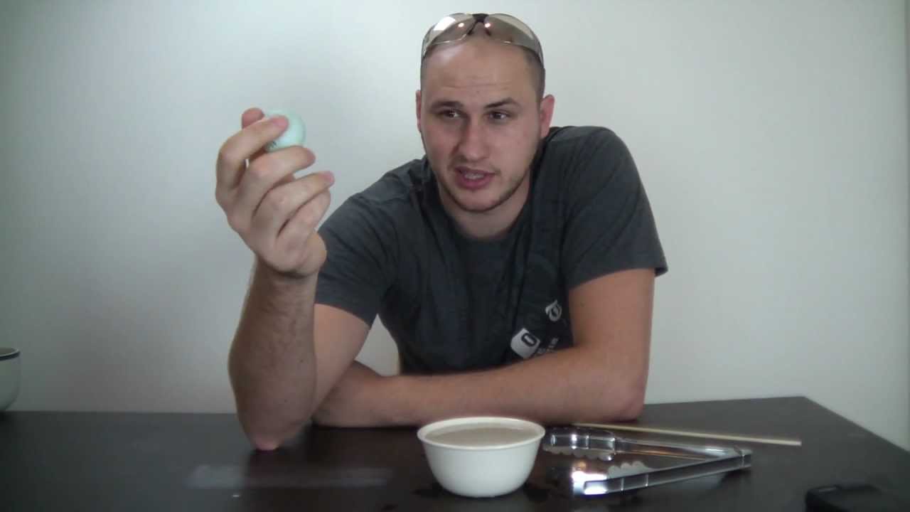 Plastic Ball and Hot Water Science Experiment