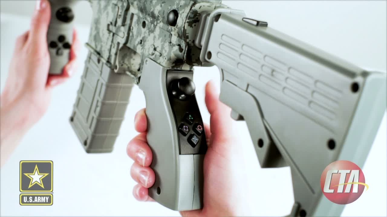 U.S. Army™ Elite Force Assault Rifle Controller for PlayStation® 3