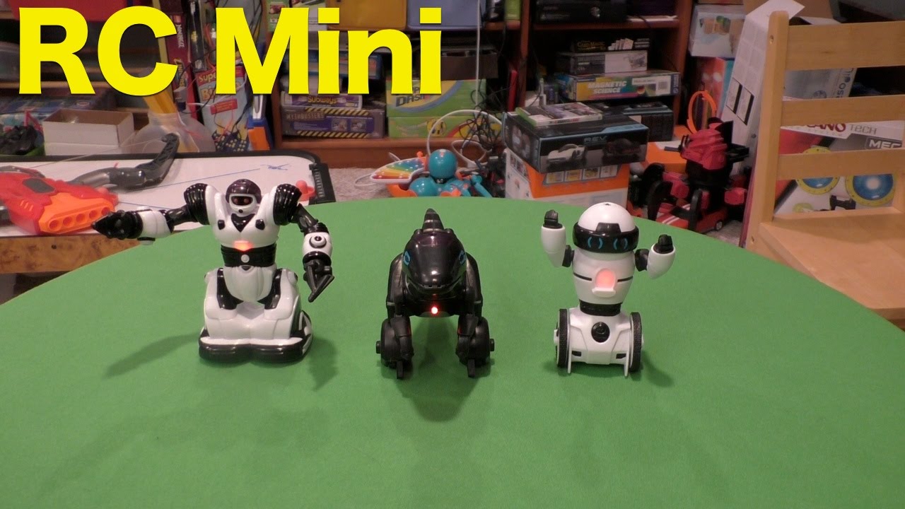 WowWee RC Mini MiP, Mini MiPosaur and Mini Robosapien Review WowWee RC Mini MiP, Mini MiPosaur and Mini Robosapien Review