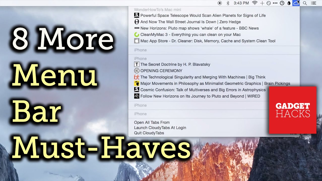 8 (More) Menu Bar Apps Every Mac Power User Needs [How-To]