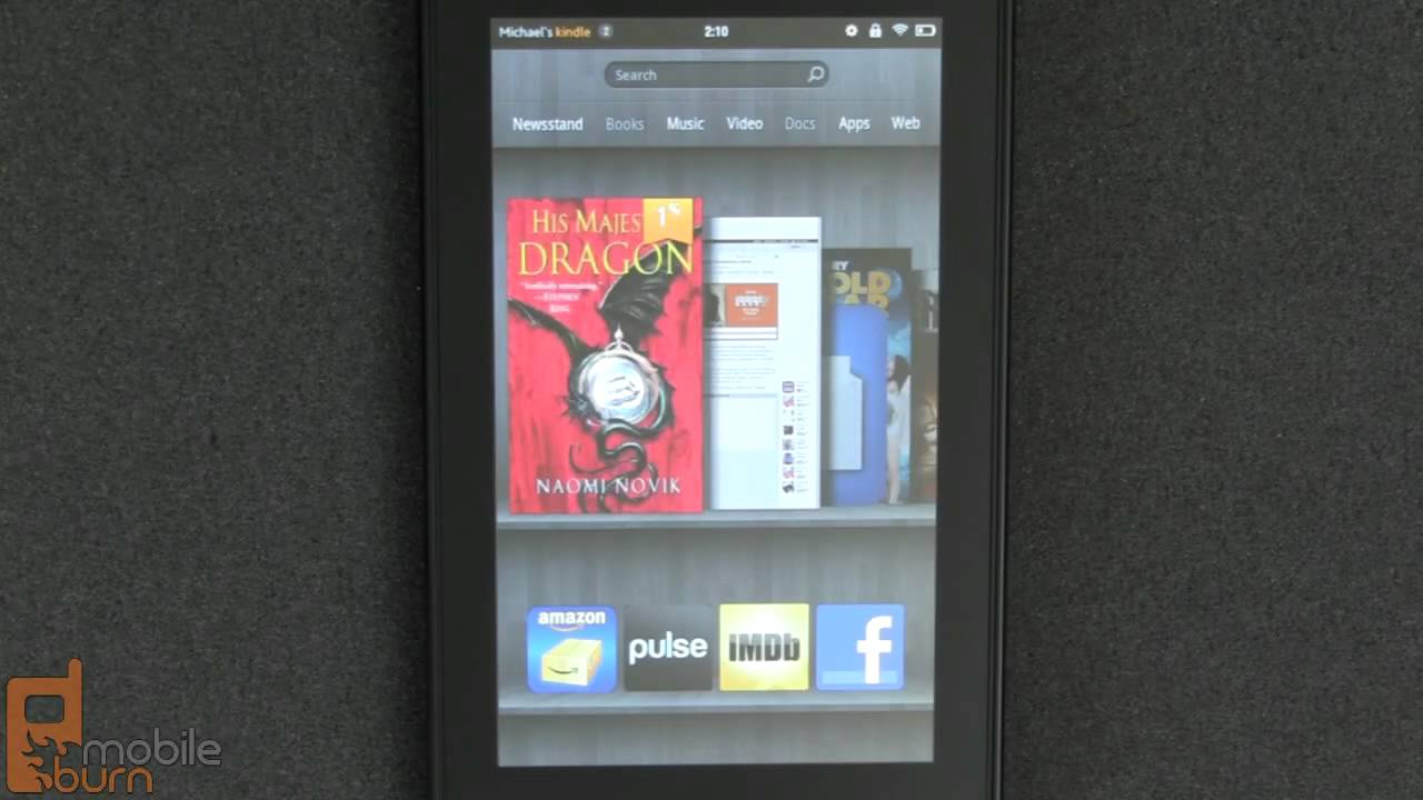 Amazon Kindle Fire 6.3.1 firmware update with Parental Controls
