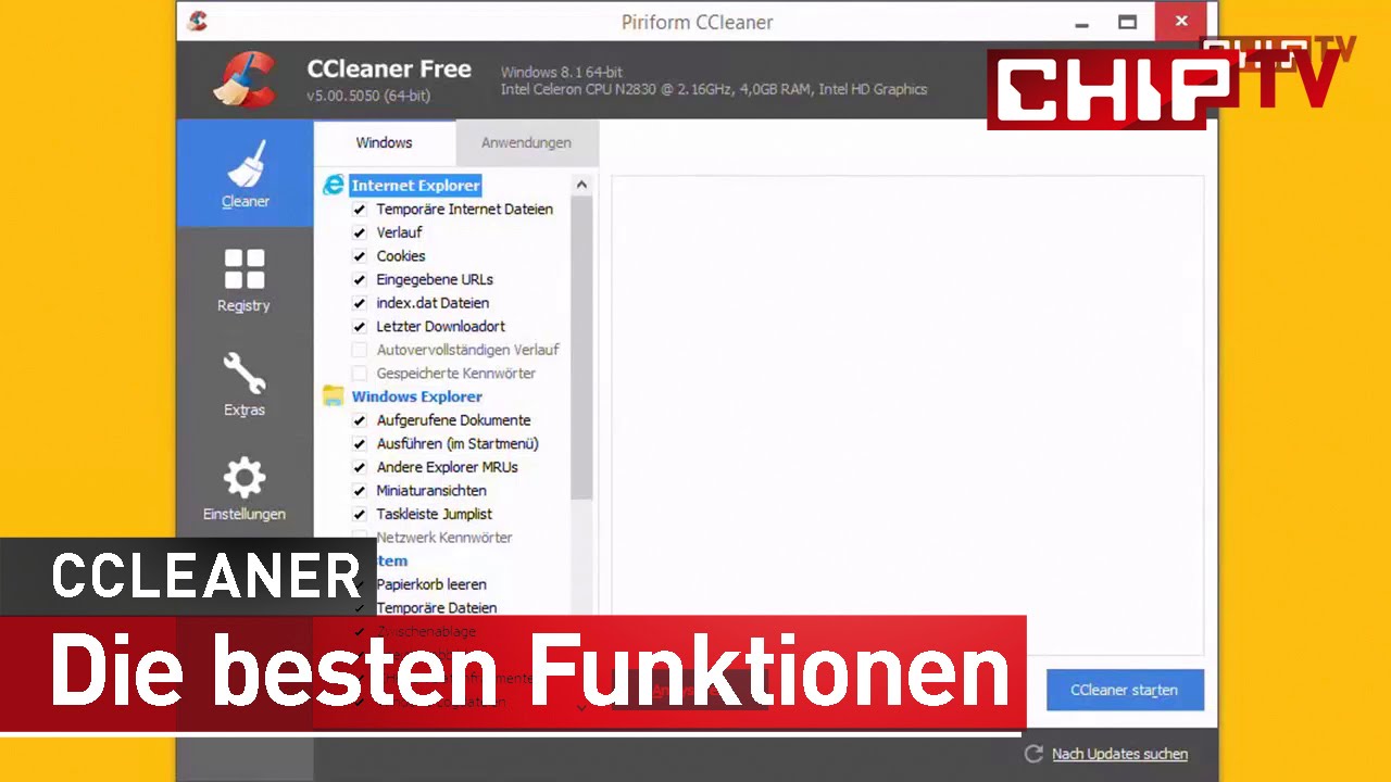 Ccleaner Auf Deutsch Umstellen _ Ccleaner Change Language Windows 10 ...