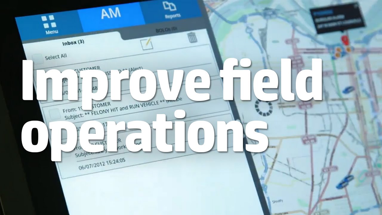 HP and Intergraph Mobile Responder: Improve Field Operations