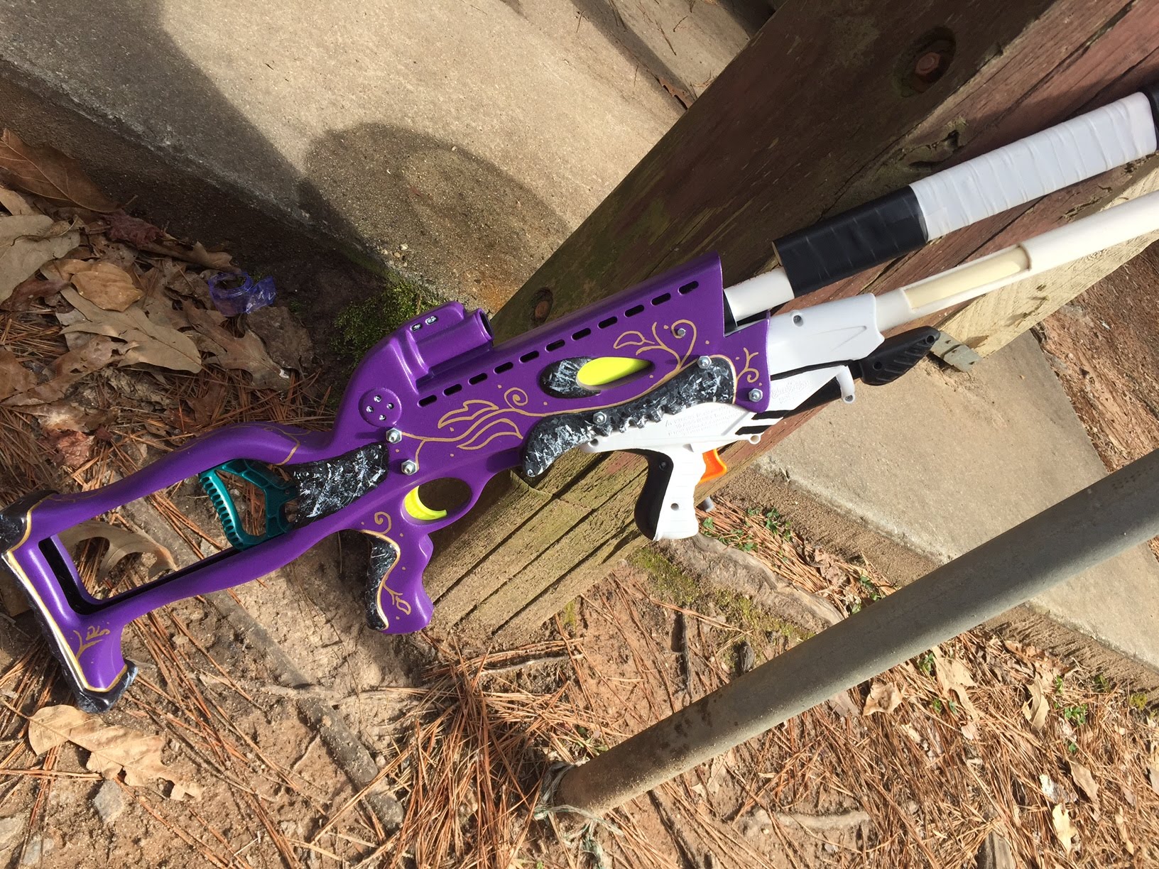 Nerf Mod: ChickenBow Rev3, A beautiful Crossbow/Panther Integration