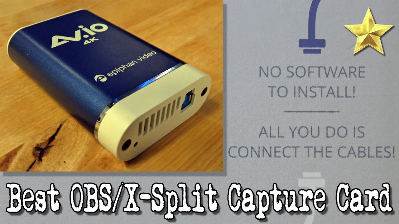 Best OBS Studio or XSplit Capture Card You Can Buy - AV.IO 4K USB 3.0 ...