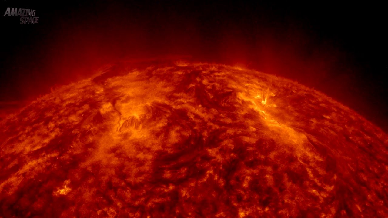 Circling The Sun - Rotating View of The Suns Surface and Solar Activity