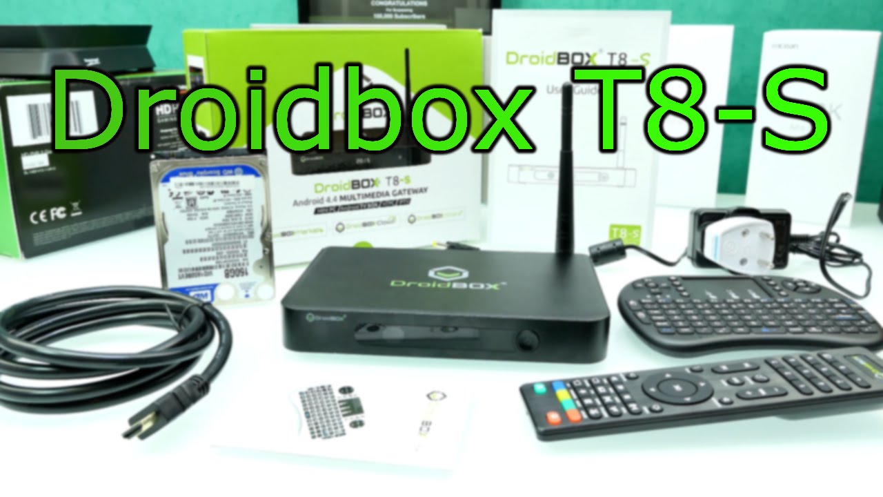 Droidbox T8-S Unboxing & First Look - Dual Boot Android + OpenELEC - 4K ...