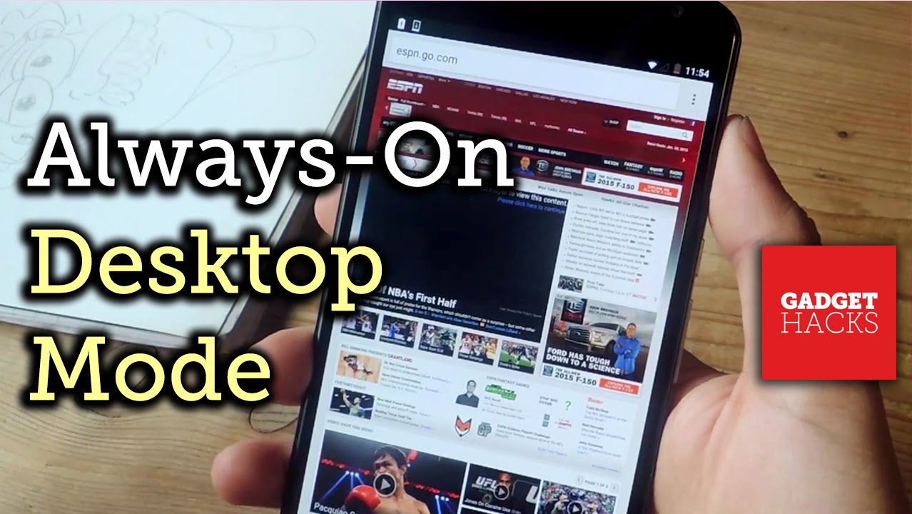 Get Desktop Mode Permanently in Chrome & Firefox on Android [How-To]