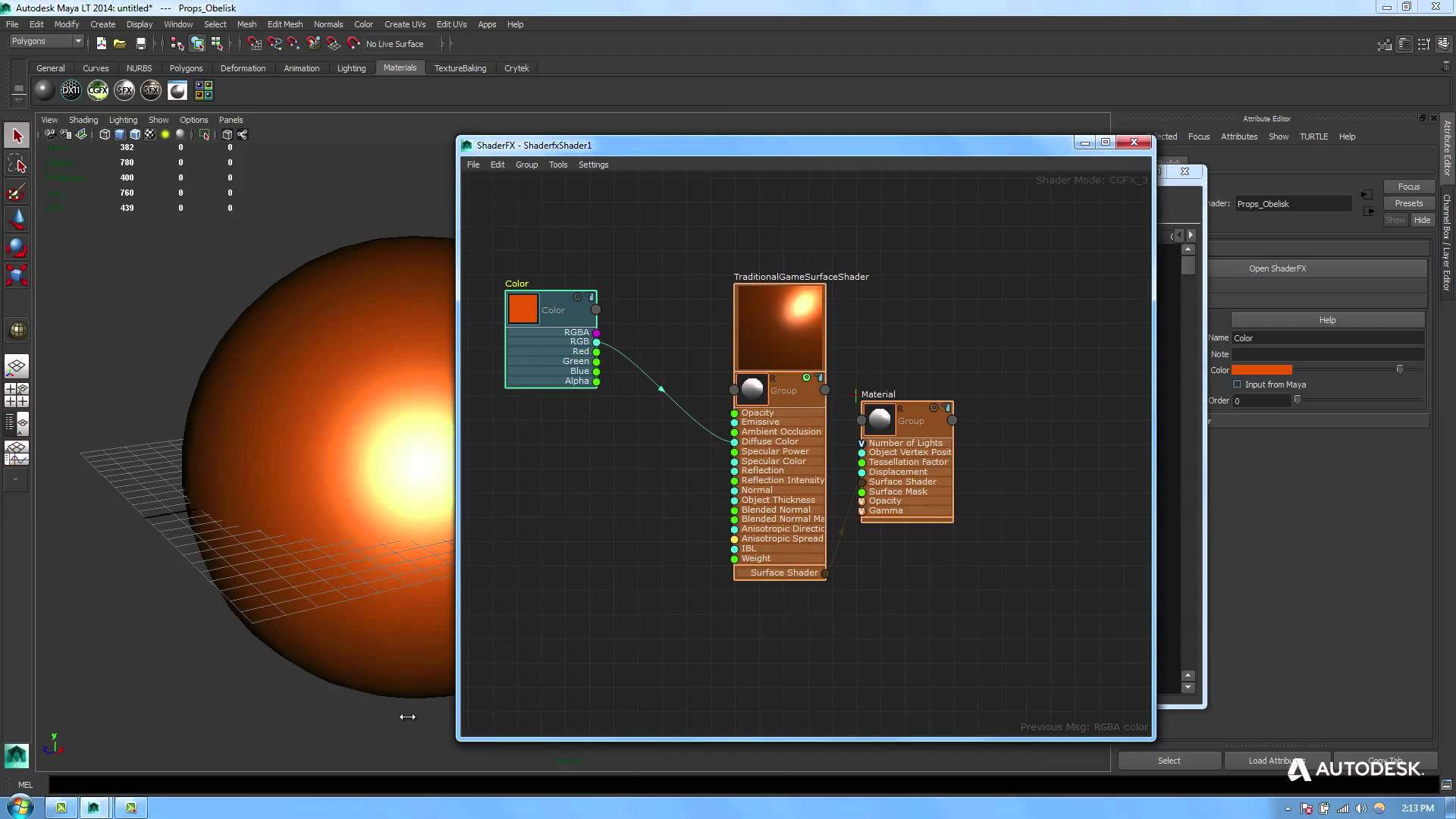Introduction to ShaderFX in Maya LT -- Beginner Part 1 - EroFound