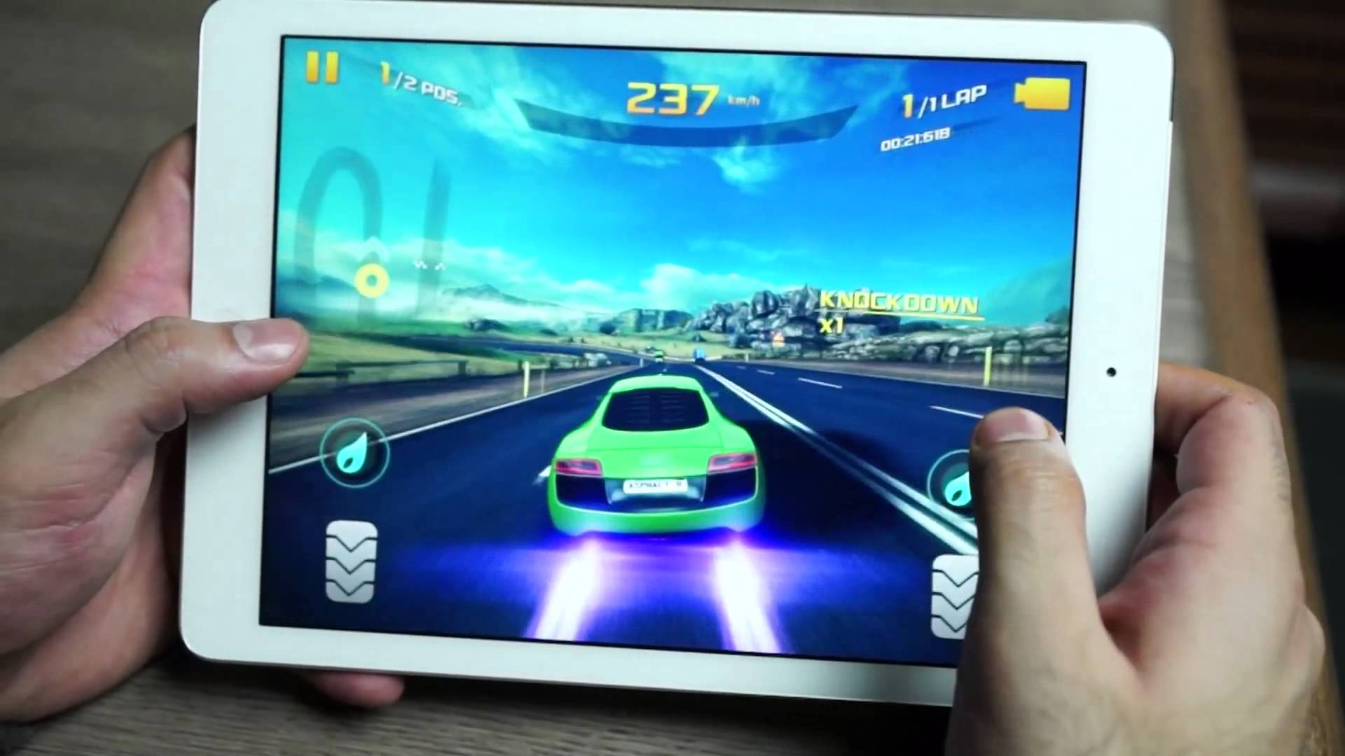 iPad Air Gaming Review Best Gaming Tablet Ever : GT Racing 2, Asphalt 8 ...