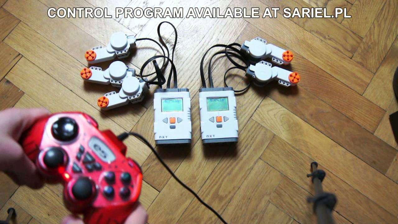 Lego NXT Multiple Units Bluetooth Control