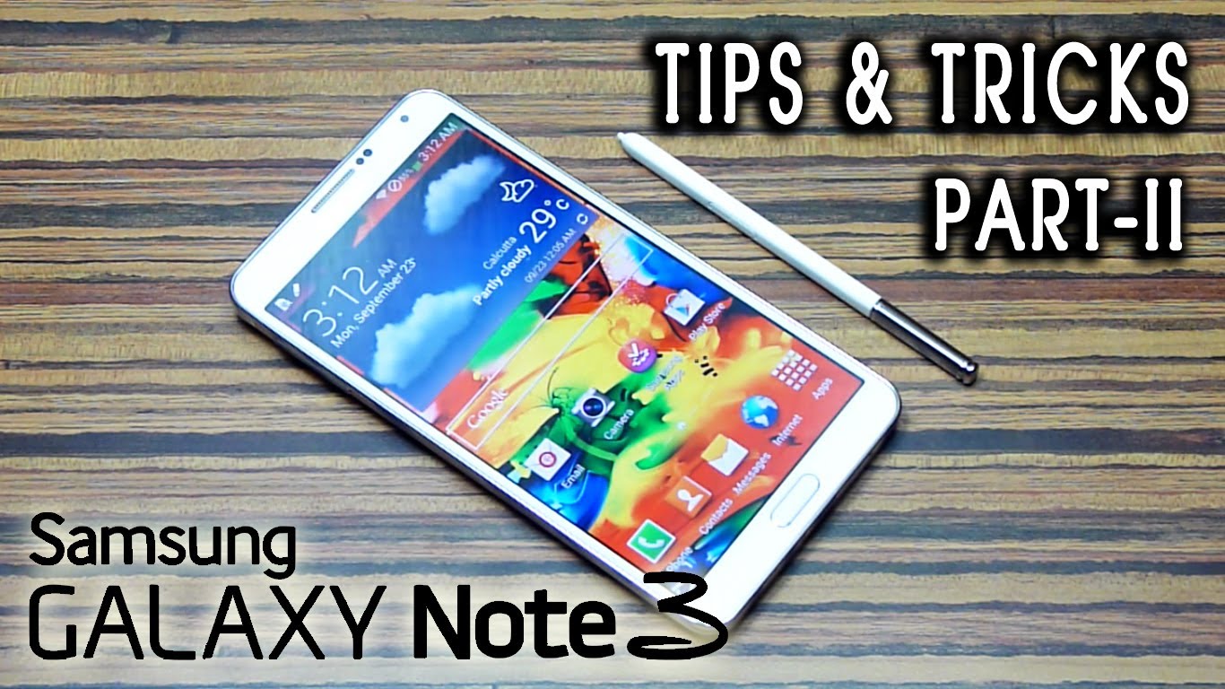 Samsung Galaxy NOTE 3 III TIPS & TRICKS (advanced) tutorial review ...