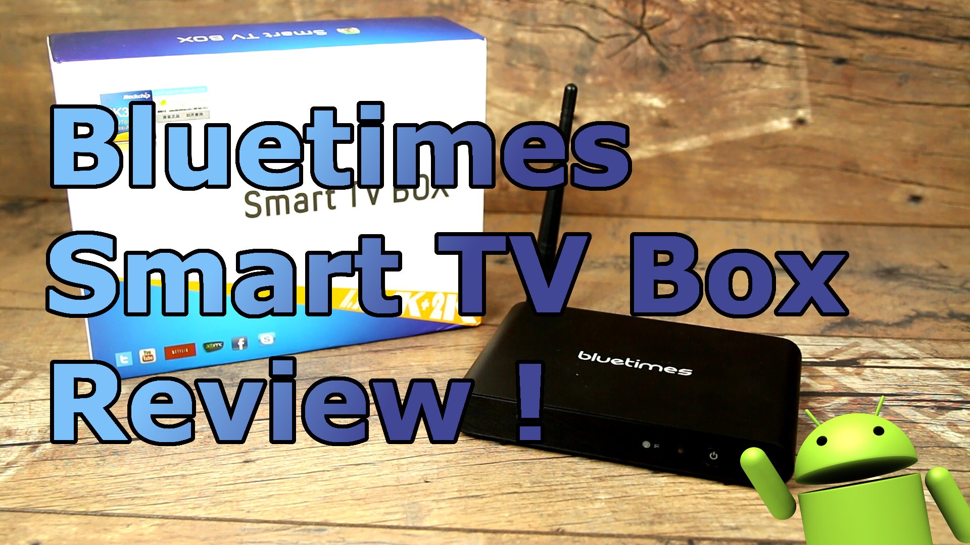 Bluetimes Qplus Smart Android TV Box Review - Kodi Ready - 4K and HDMI ...