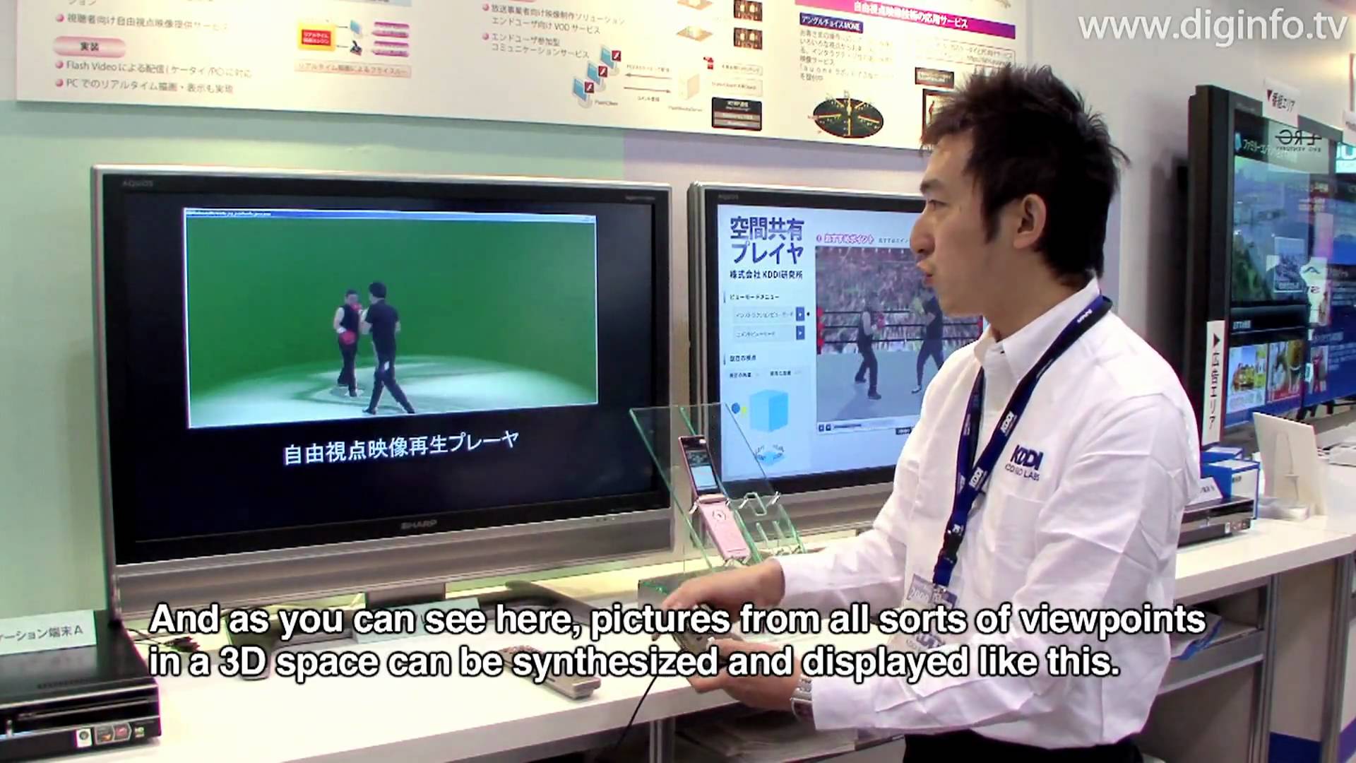 Free-viewpoint Video Technology : DigInfo