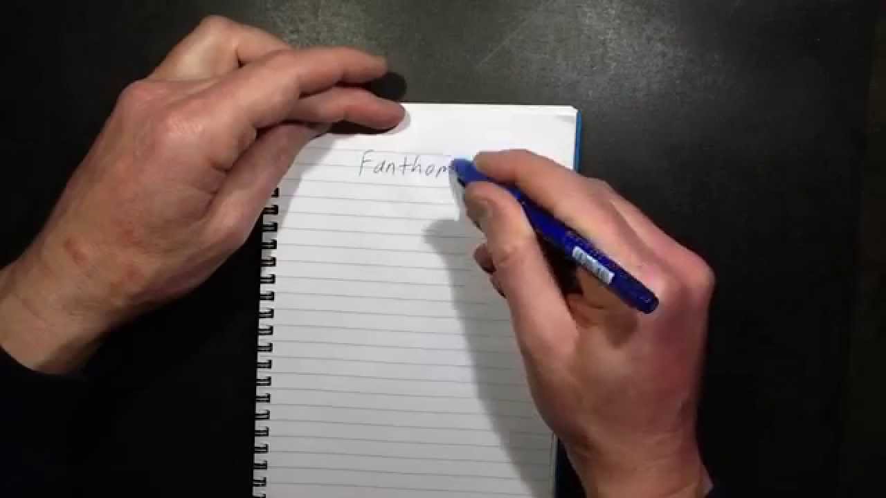 Heat sensitive ink pens.