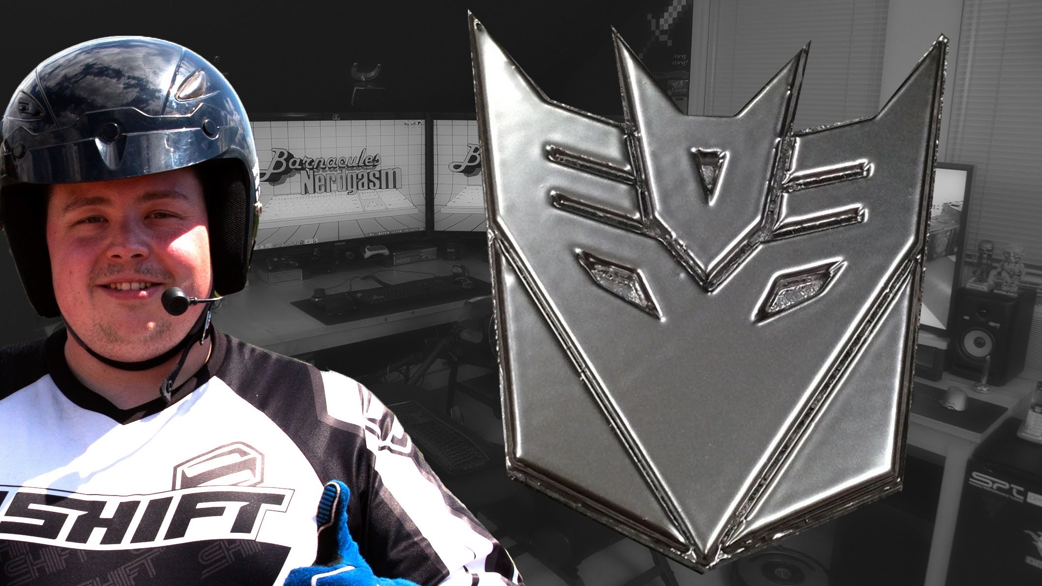 Printing & Painting Transformers Decepticons Logo in 3D on Ultimaker 3D ...