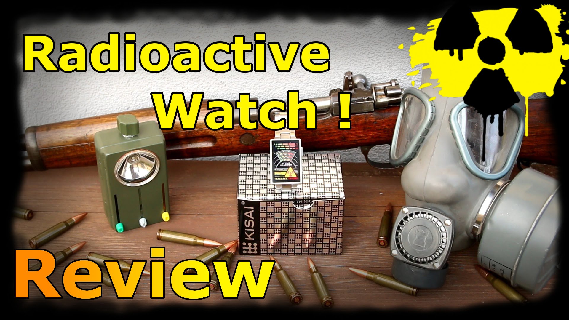 Radioactive Watch Review ! - Kisai by Tokyoflash Japan [HD]
