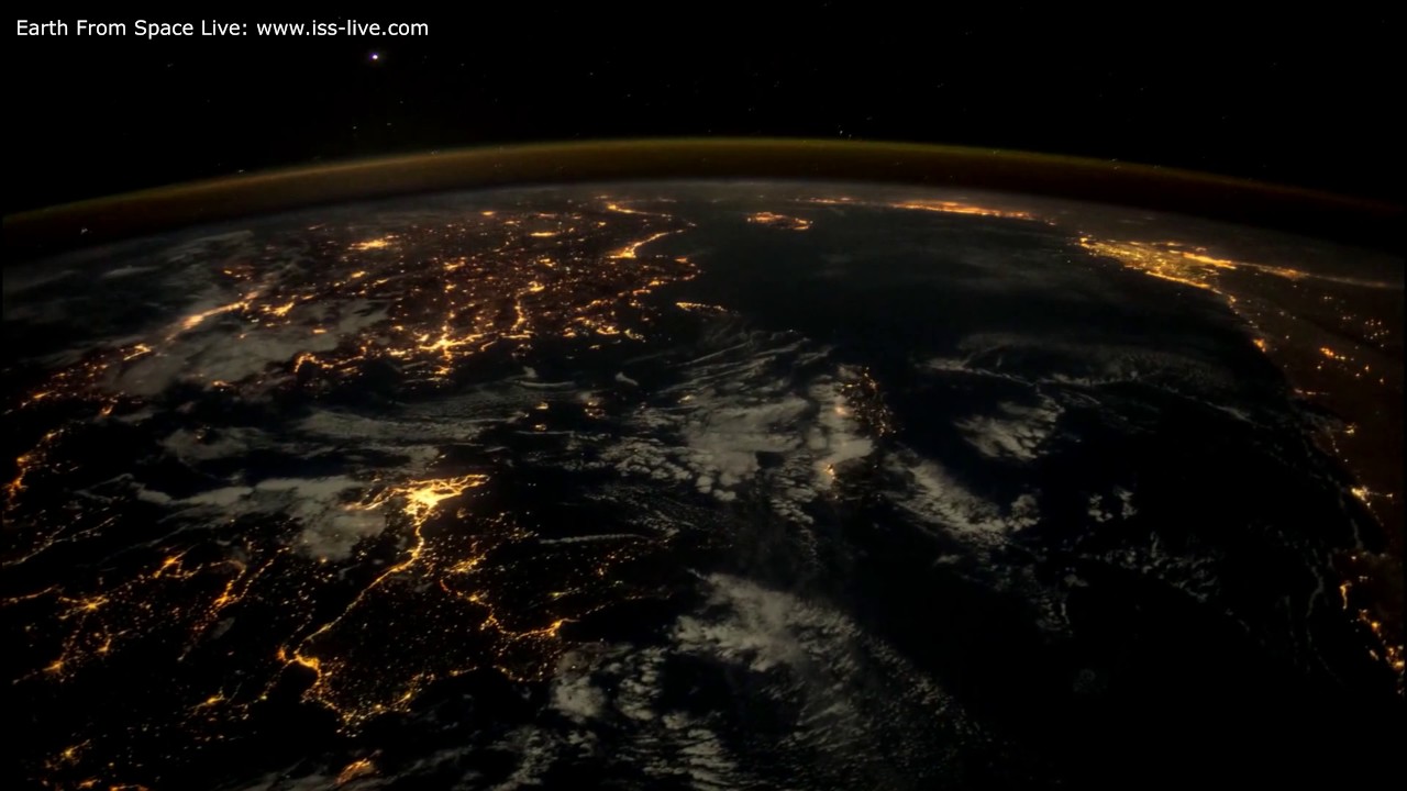 Stunning Earth From Space Time Lapse Video: The UK To Asia ISS images ...