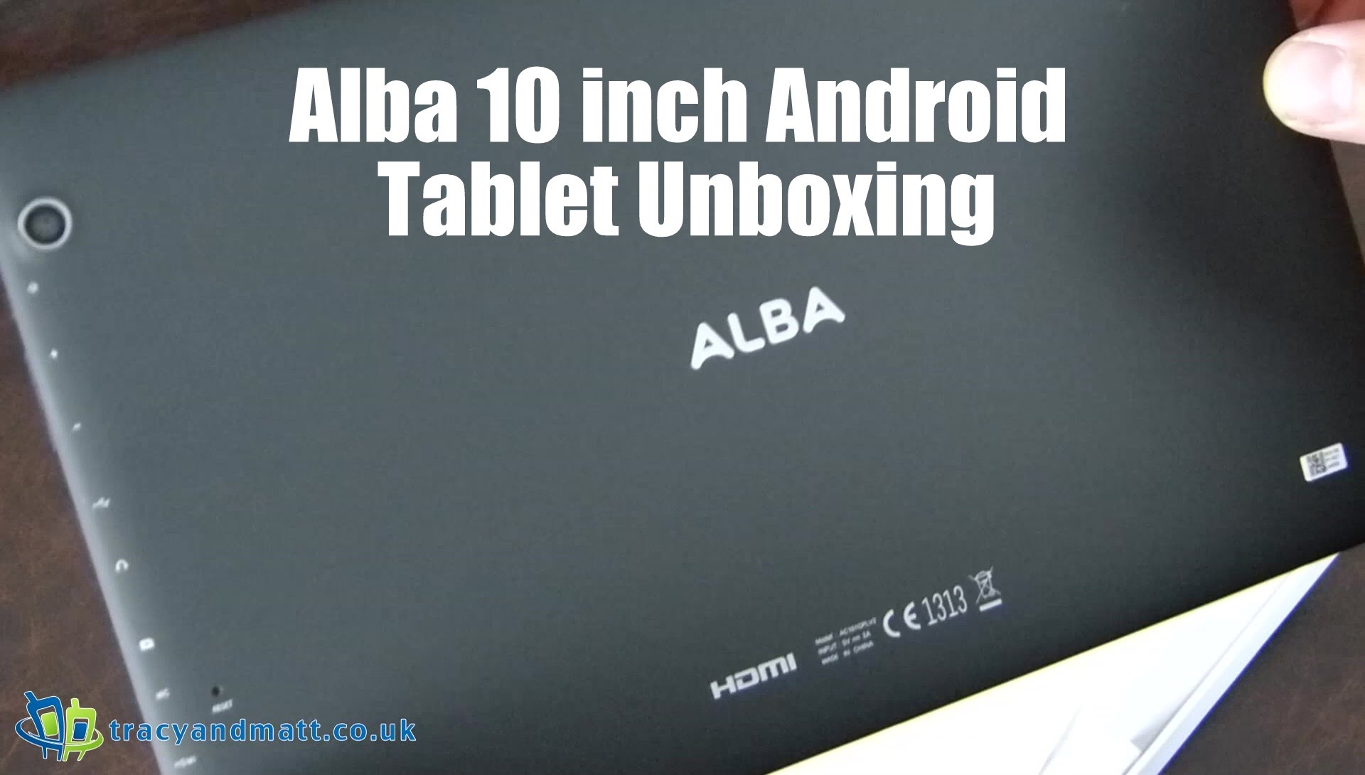 Alba 10 inch Android Tablet Unboxing