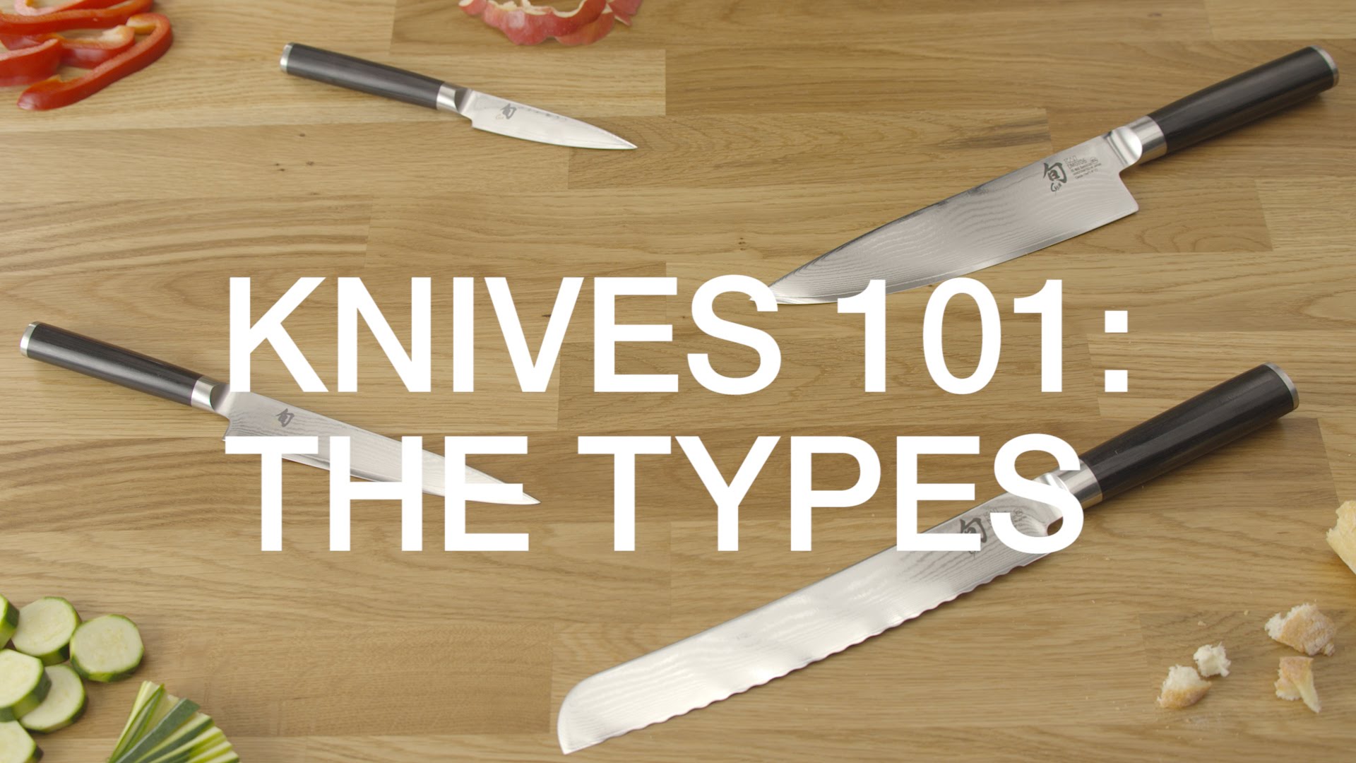 Amazon Kitchen Shorts: Knives 101: The Types