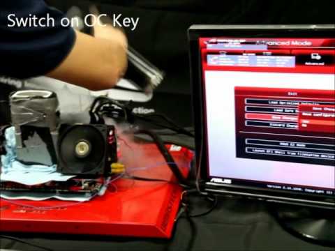 ASUS ROG Rampage IV Extreme OC Key and LN2 setup guide