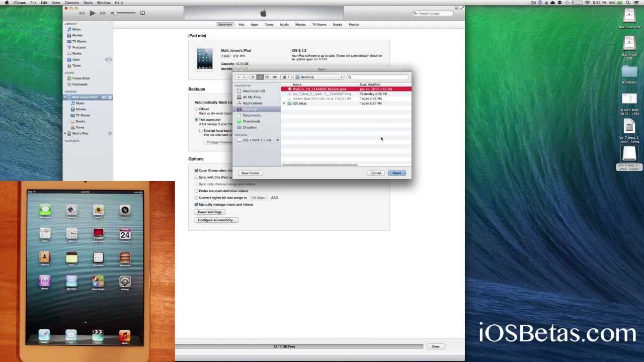 How to Install iOS 7 Beta 2 on an iPad (Full Walkthrough)