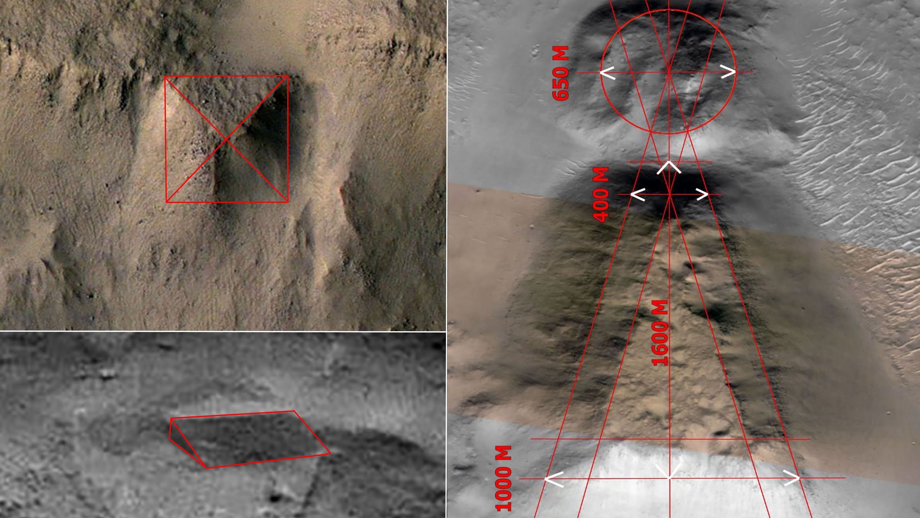 Japan Kofun Era Tomb Like Structure Found On Mars (Pyramid, Structure)