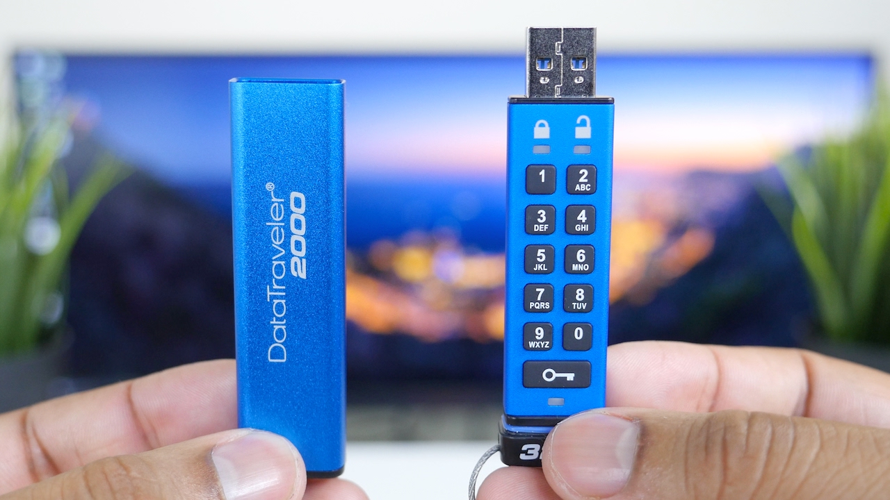 USB Flash Drive with Keypad - Kingston DT2000 Review