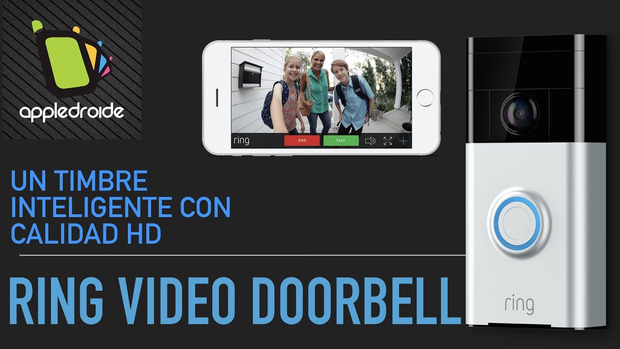 Un timbre inteligente que puedes contestar de tu celular Ring Video ...