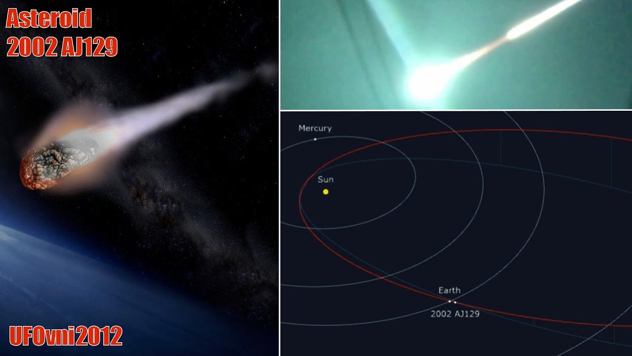 Asteroid 2002 AJ129 goes to Earth at 108,000 km/h