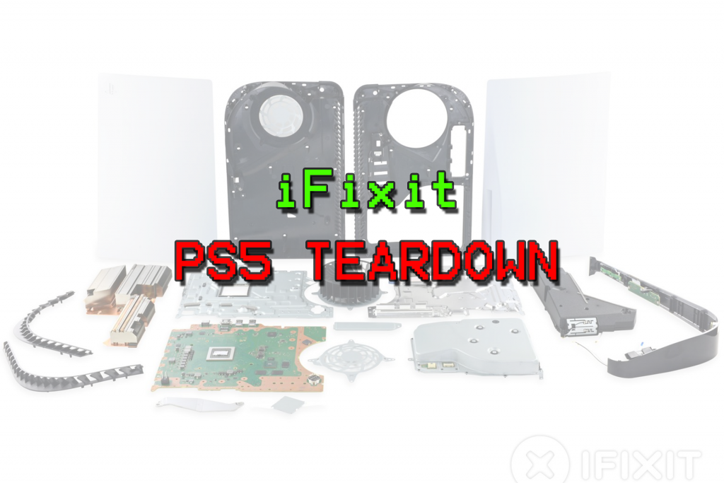 iFixit Releases PS5 Teardown - Complete With XRAYS